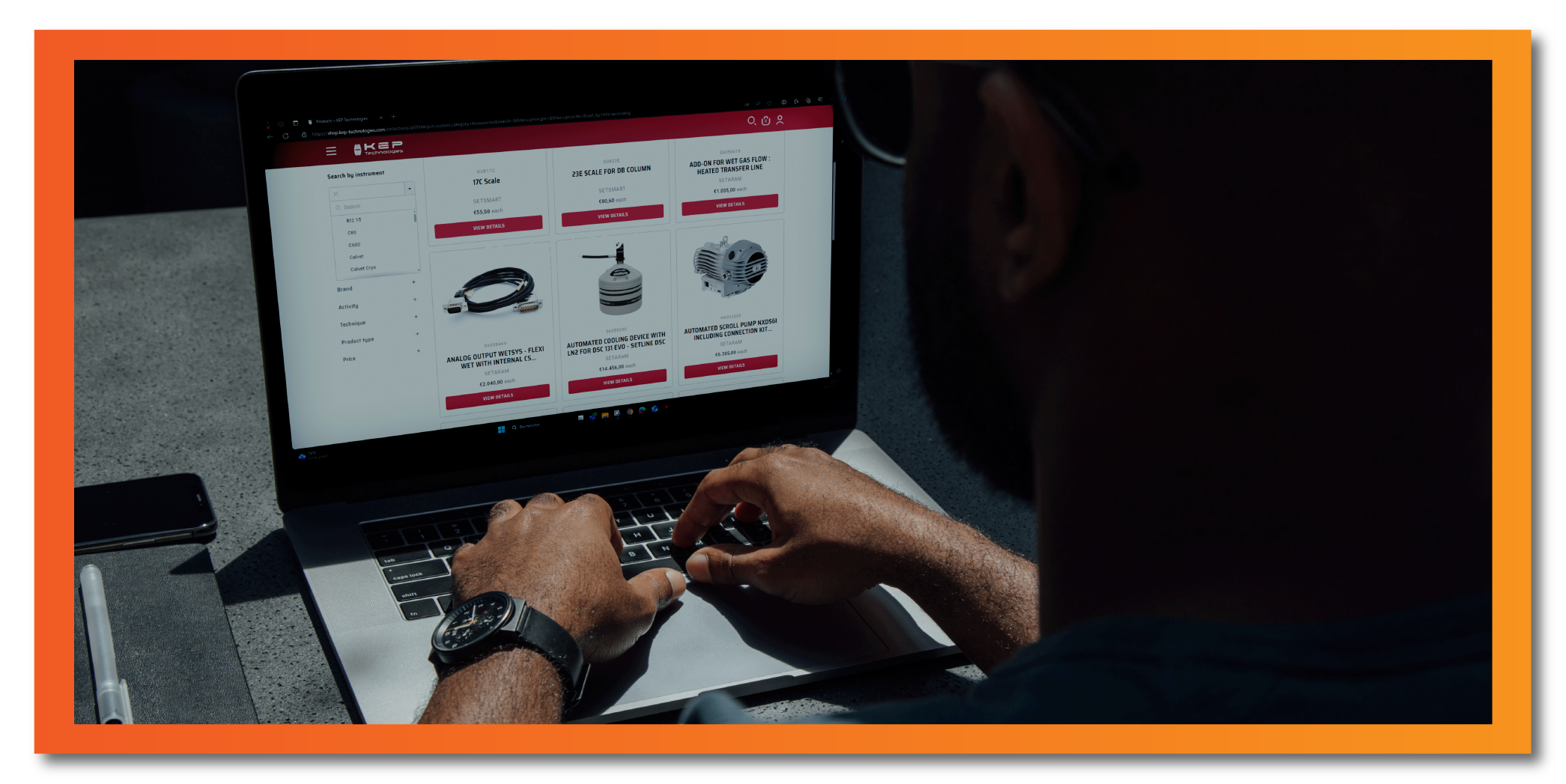 New e-commerce website - SETSMART